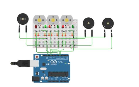 Circuit Design Prender Un Led Con Arduino Tinkercad