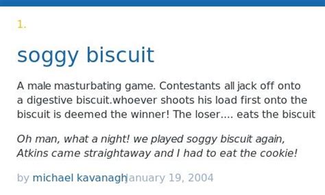 Urban Dictionary Soggy Biscuit Explora Madeira