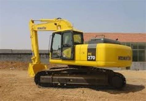 Komatsu Pc270 7 Excavator Specs And Dimensions 2004 2008 Diggers