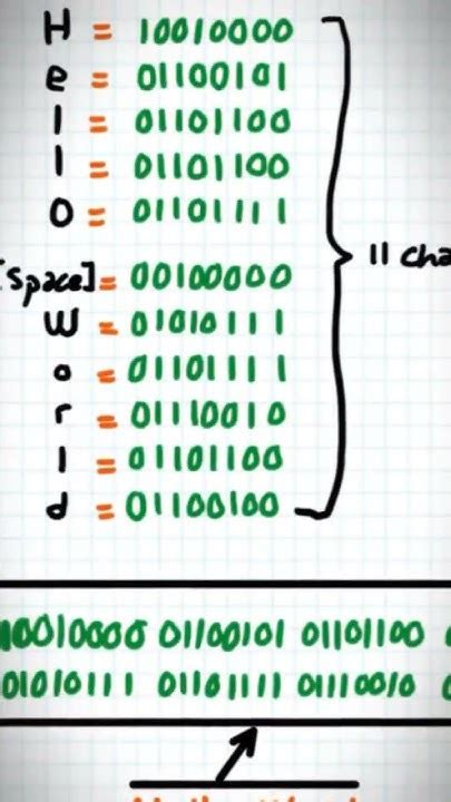 Mã Nhị Phân 💀 Shorts Coder Code Laptrinh Laptrinhvien Computer
