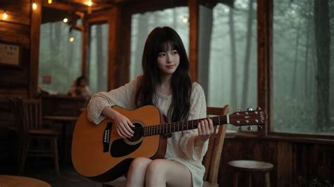 기타연주힐링되는카페음악조용한 어쿠스틱 통기타 Ai연주입니다featai Youtube
