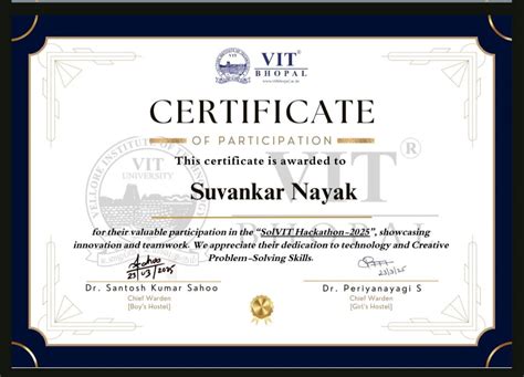 Hackathon Vitbhopal Innovation Teamwork Problemsolving Techforgood Suvankar Nayak