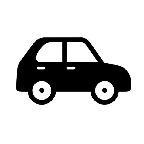 자동차 아이콘 프리미엄 벡터