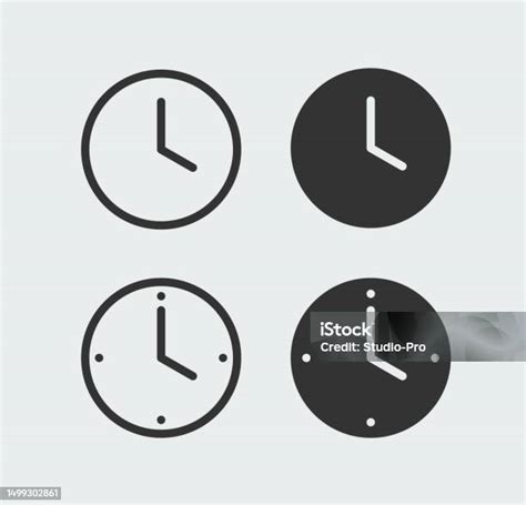편집 가능한 획 선 아이콘이 있는 시간 및 시계 기호 템플릿 24시간에 대한 스톡 벡터 아트 및 기타 이미지 24시간 계시기 기어 기계 부분 Istock