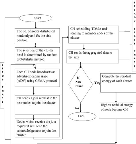 setup and steady state phases in the proposed routing protocol