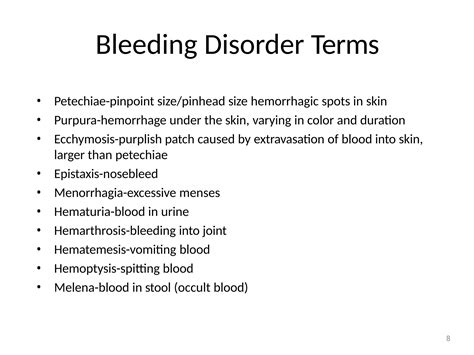Bleeding Disorders Classification Vascular Abnormalitiespptx