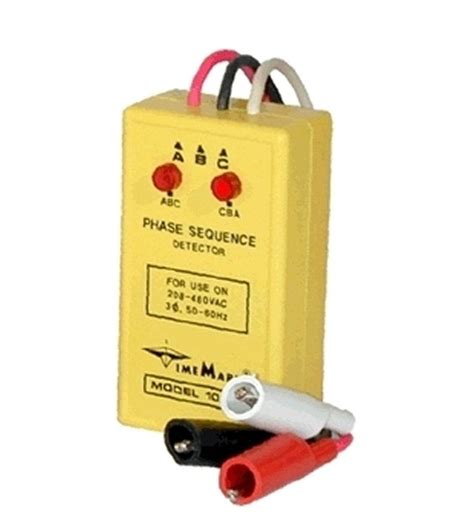 Time Mark 125c Line Voltage And Phase Sequence Detector