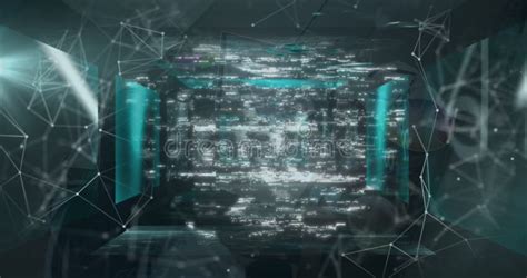 Image Of Data Processing And Security Padlock Over Woman Using Laptop Stock Image Image Of