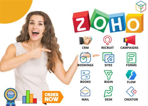 Set Up And Customize Zoho Crm Zoho One Zoho Campaigns Zoho Forms By Profx Digitals Fiverr