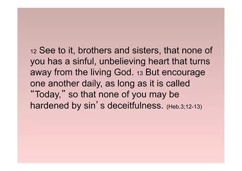 Do Not Harden Your Heartppt