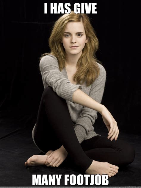 I Can Give You The Best Footjob While We Kiss Emma Watson Feet