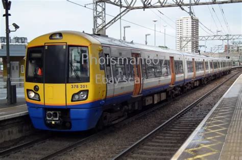 Class 378 378201 5 Car Emu In London Overground At Stratford £0 95