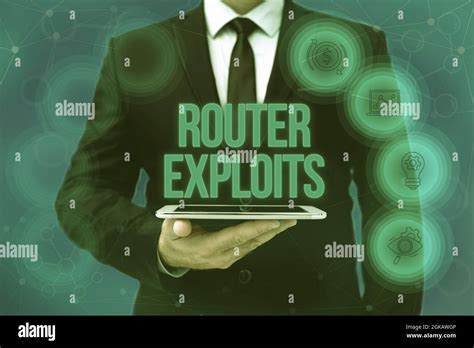 Conceptual Caption Router Exploits Business Overview Takes Advantage Of A Security Flaw In An