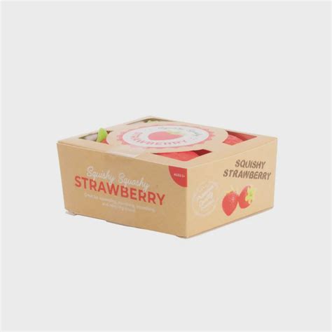 Squishy Squashy Strawberry Crackerjack Toys