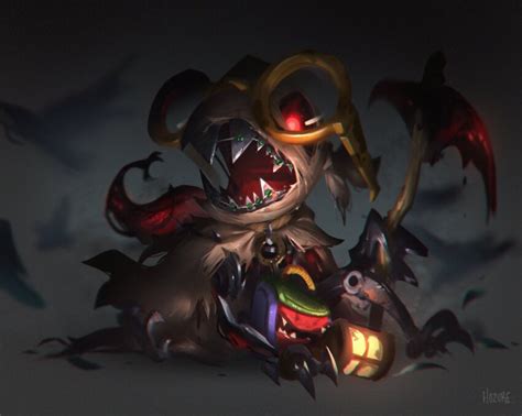 Hozure Fiddlesticks League Of Legends Highres 1other Aged Down