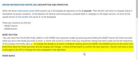 Odometer How Do You Change The Odometer From Reading Kilometers