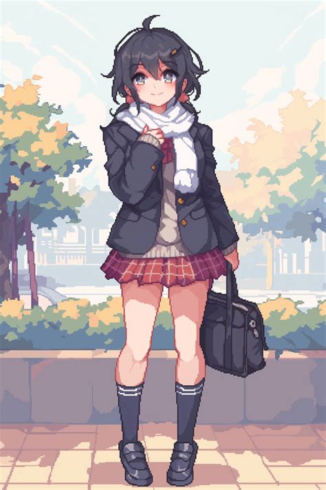 Girl Wearing White Scarf By Tuwalg On Deviantart