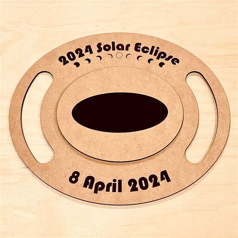 Safe Solar Eclipse Viewer Small Glowforge Shop