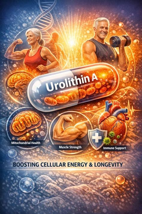 Urolithin A A Breakthrough Molecule At The Center Of Anti Aging