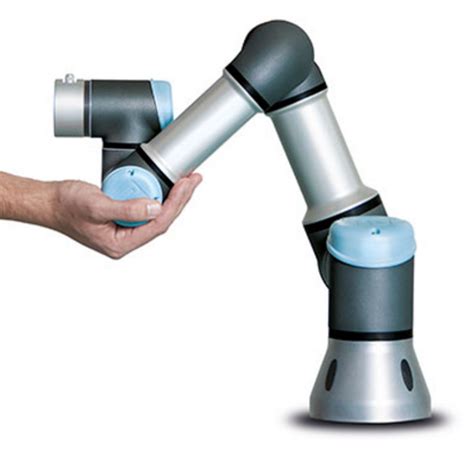 Ur3 Universal Robot Cobot With Gripper As Assembly Machine For Engine