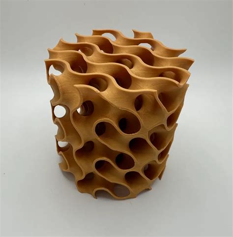 Gyroid Cylinder By Filthyrake Makerworld