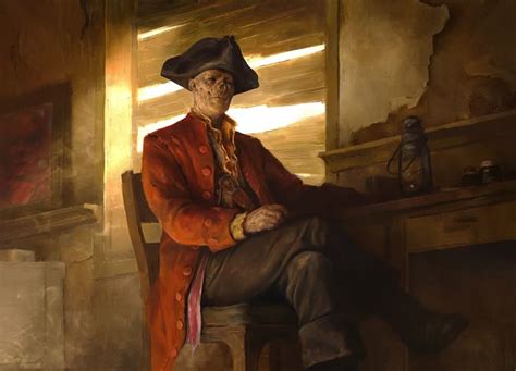 Artstation Mtg Hancock Ghoulish Mayor Fallout Art Fallout Fan