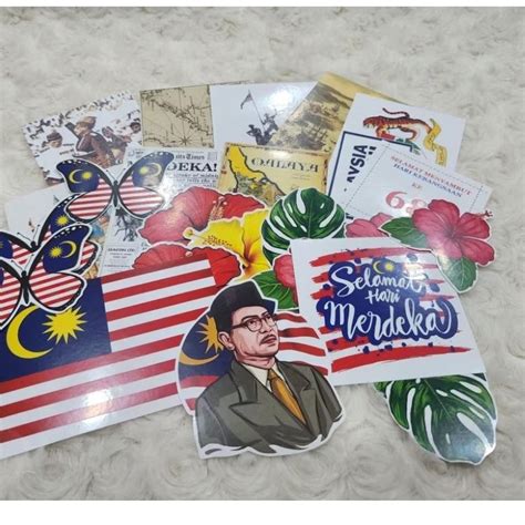 68th Malaysia Merdeka 2025 Journal Planning Folio Stickers Shopee Malaysia
