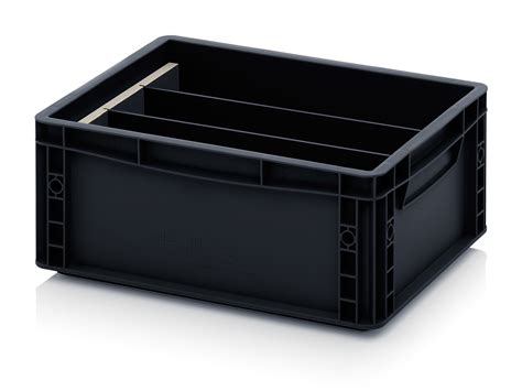 Wez Esd Shielding Conductive Hinged Lid For Container 400 54 Off