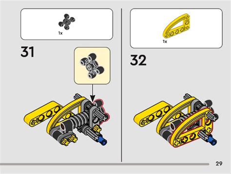 Lego Instructions For Set 42197 Backhoe Loader Technic {none}