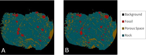 The Ground Truth A And The Obtained Microfossil Segmentation Result Download Scientific