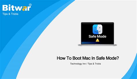 How To Boot Mac In Safe Mode Bitwarsoft