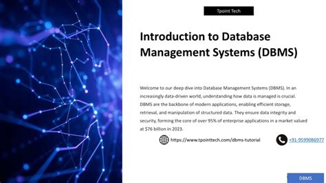 Ppt Introduction To Database Management Systems Dbms 1 Powerpoint