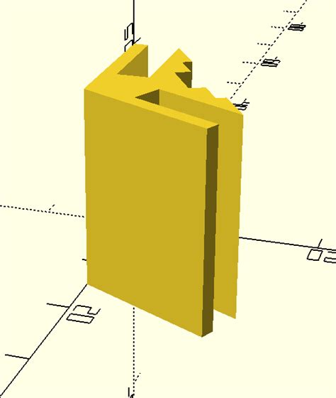 Preview Is Correct But Rendering Doesnt Execute Difference · Issue 4603 · Openscadopenscad
