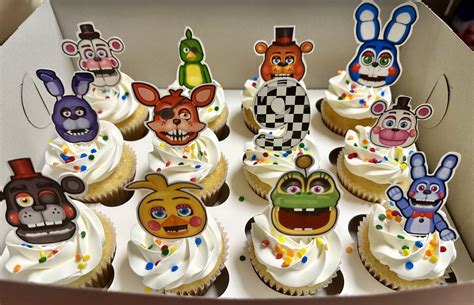 Best 13 Fnaf Birthday Homemade Cupcakes Artofit