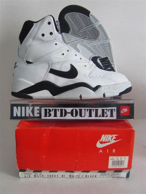 Vintage Sports Apparel Deadstock Vintage 1991 Nike Air Mach Force Hi