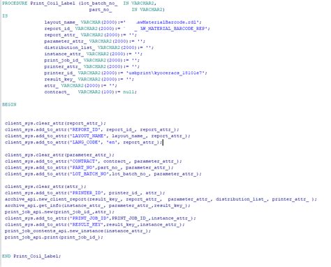pdf report oto print with trigger in plsql side ifs community