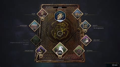 Hogwarts Legacy User Interface Deltias Gaming