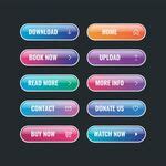 彩变色的按钮设计图 背景底纹 底纹边框 设计图库 昵图网