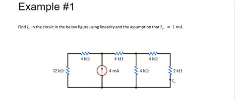 solved find io in the circuit in the below figure using
