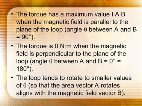 Torque Acting On Current Carrying Coilppt