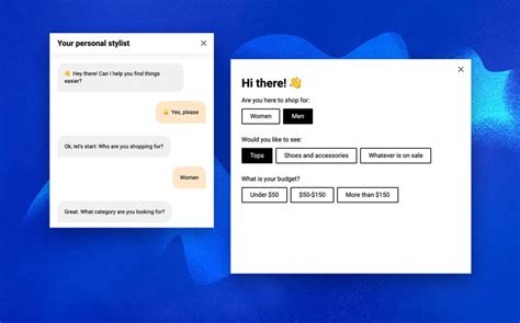 Conversational Commerce Product Recommendation Templates