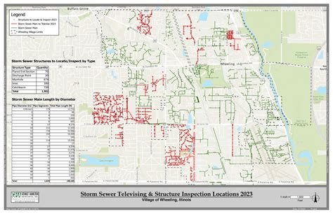 Stormwater Mapping And Assessment Management Village Of Wheeling Il Gewalt Hamilton