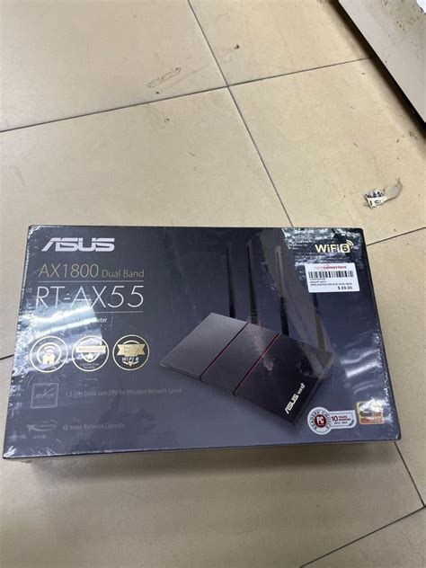 BNIB Asus RT AX55 Router Computers Tech Parts Accessories Networking On Carousell