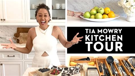 Tia Mowry Shows Us Her Perfectly Organized Kitchen Good Housekeeping