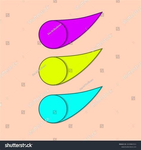 Vector Circle Process Isolated Template Infographic Stock Vector Royalty Free