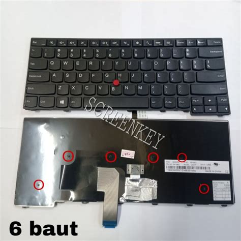 Jual Keyboard Laptop Lenovo Thinkpad E440 T440 T440s T440p E431 T450