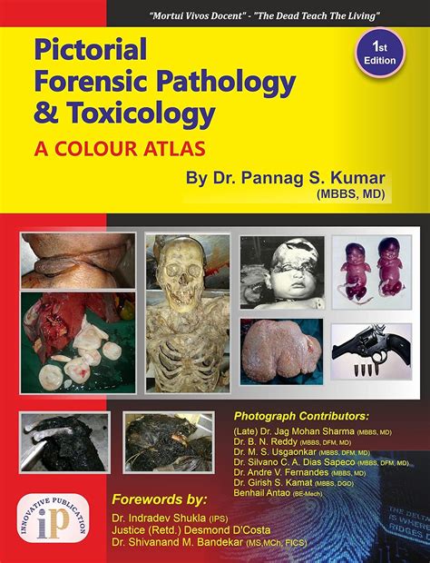 Pictorial Forensic Pathology And Toxicology A Colour Atlas By Dr