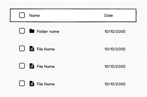Mobile Application Android App Design For A Data Table File Select