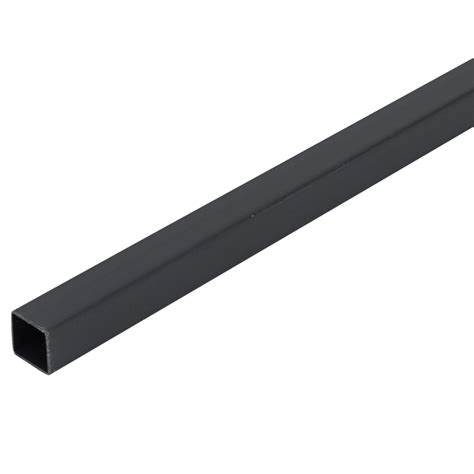 Perfil Quadrado Pvc 2m X 25mm Preto Tecnoperfil Leroy Merlin