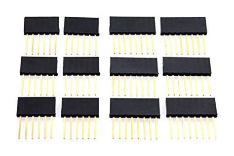 Utronix Stackable Header Connector Kit For Arduino 6x6 And 6x8pin